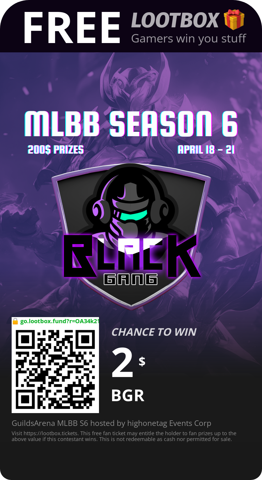 GUILDSARENA MLBB SEASON 6