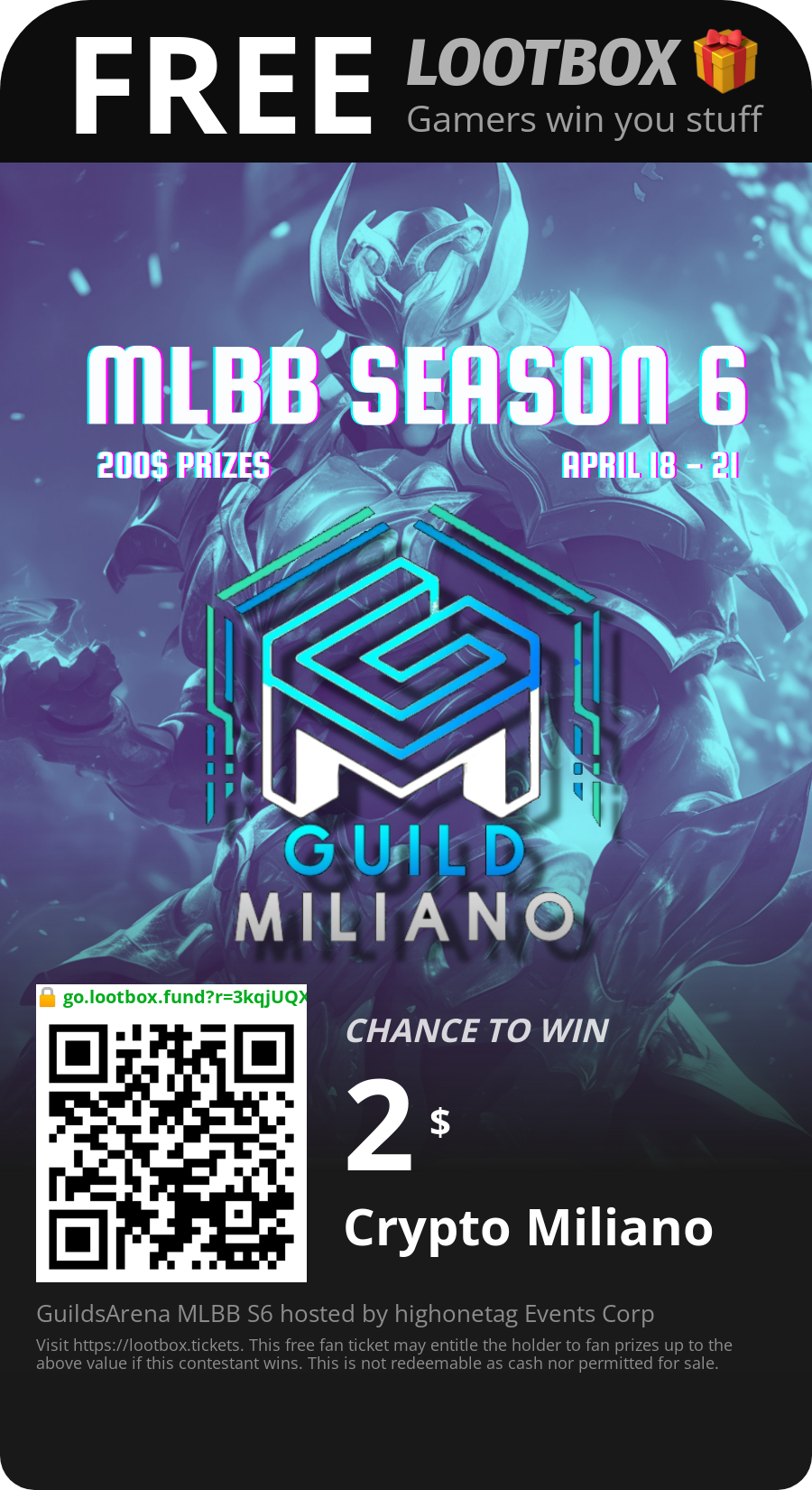 GUILDSARENA MLBB SEASON 6